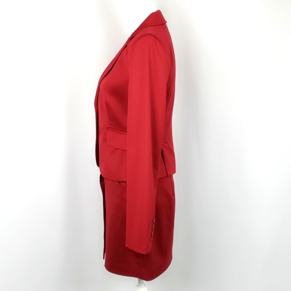 Express | Jackets & Coats | Express Design Studio 2 Pc Suit Red Size 6 ...